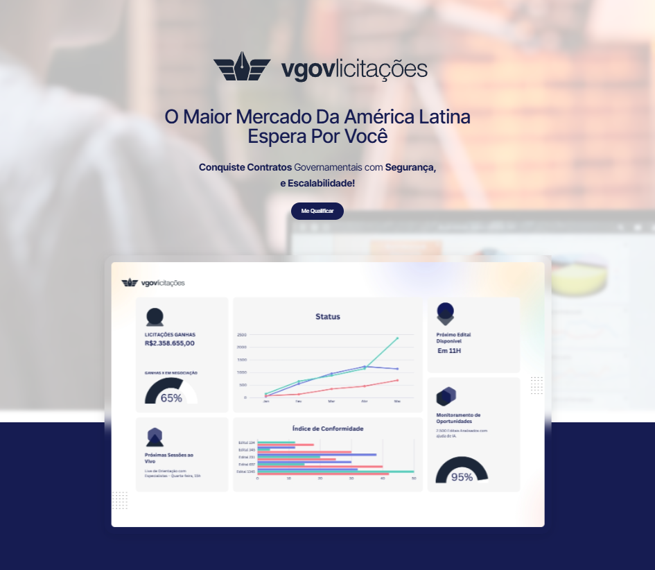VGOV • Licitações • Cresça com Segurança e Suporte